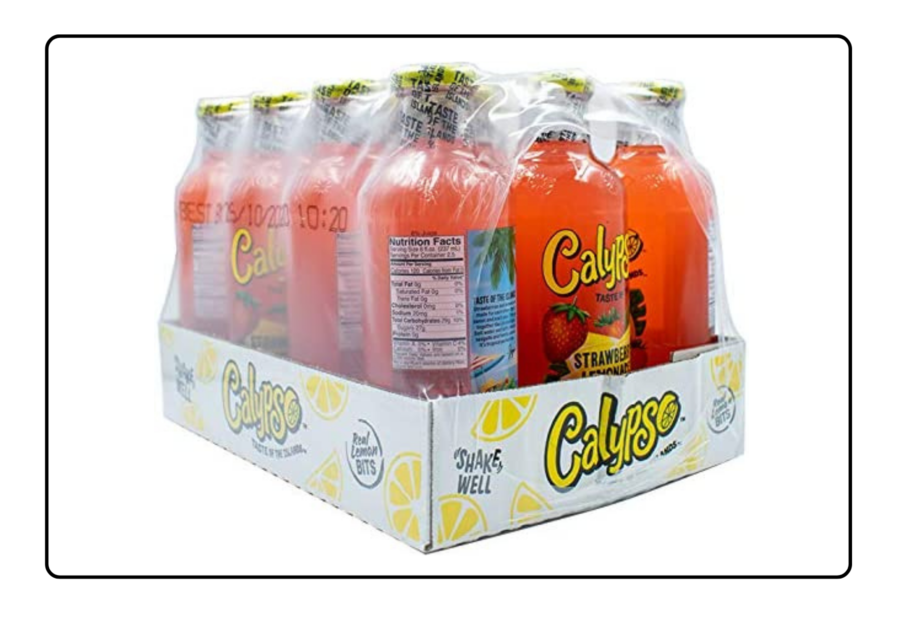 Calypso Strawberry Lemonade 473ml X 12