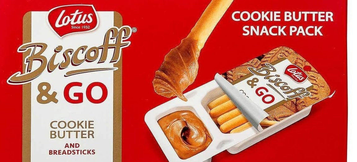 Lotus Biscoff & Go 45g | Pack of 8 | Snack with the Dip
